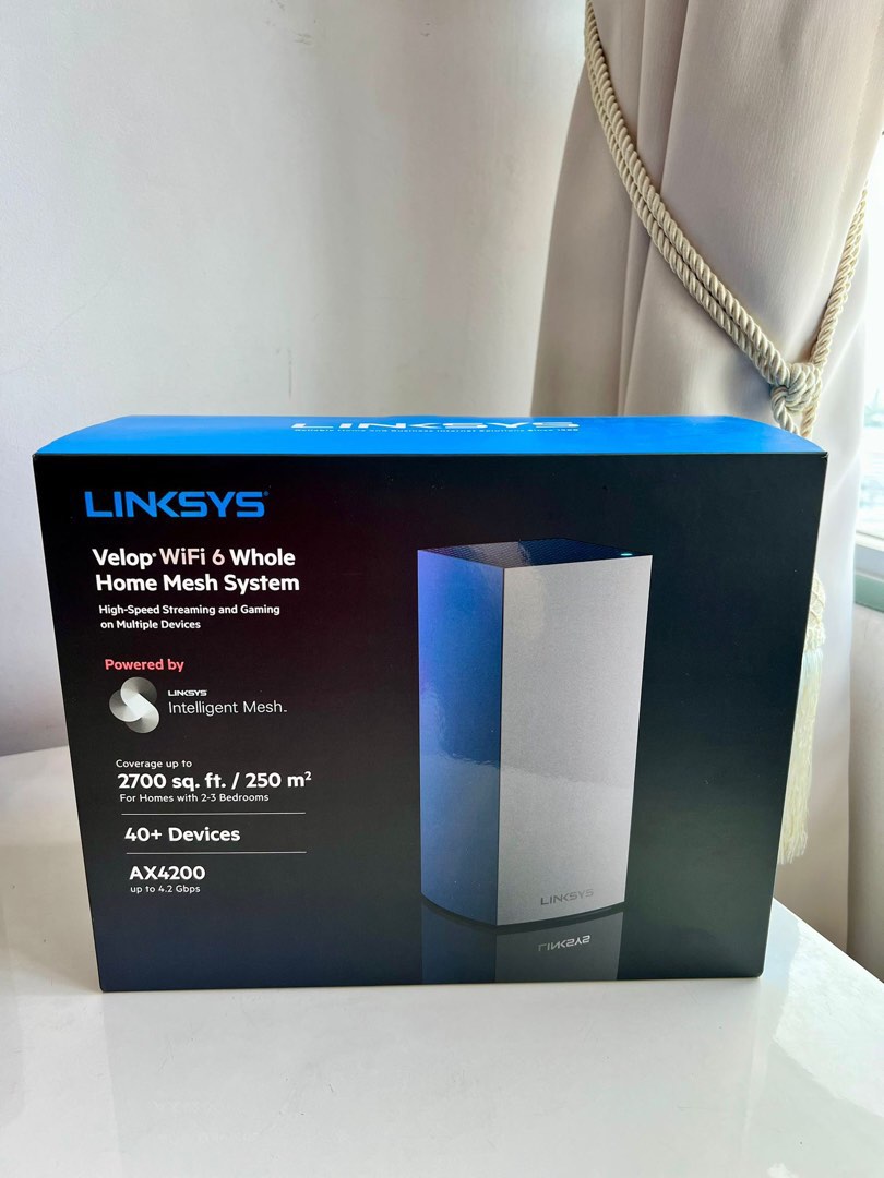 Linksys Velop MX4200 / AX4200 Mesh Router (Wifi 6), Computers & Tech, Parts & Accessories ...