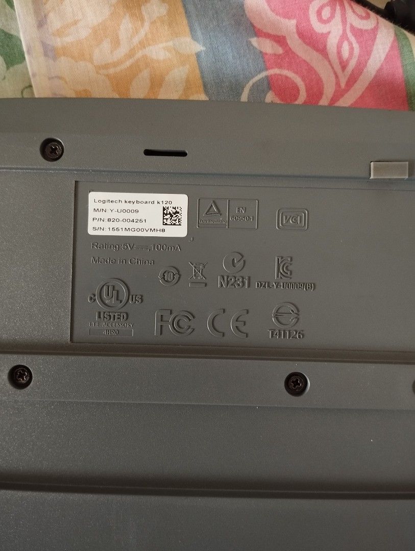 Logitech Keyboard Computers And Tech Parts And Accessories Computer Keyboard On Carousell