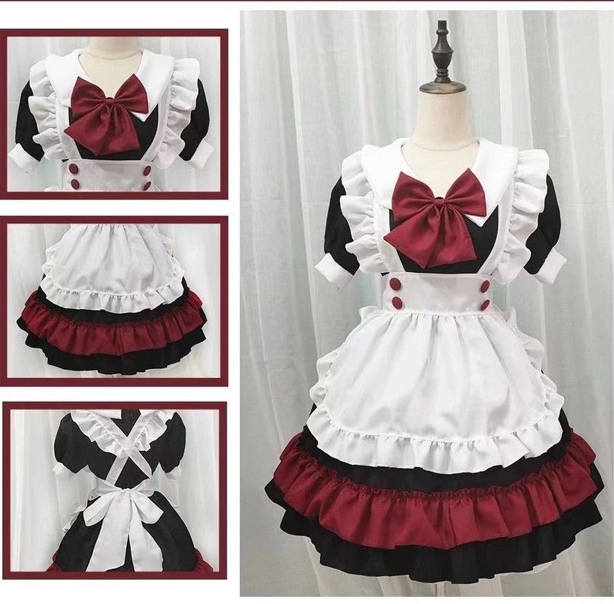 Lolita maid Costume, Women's Fashion, Dresses & Sets, Dresses on Carousell
