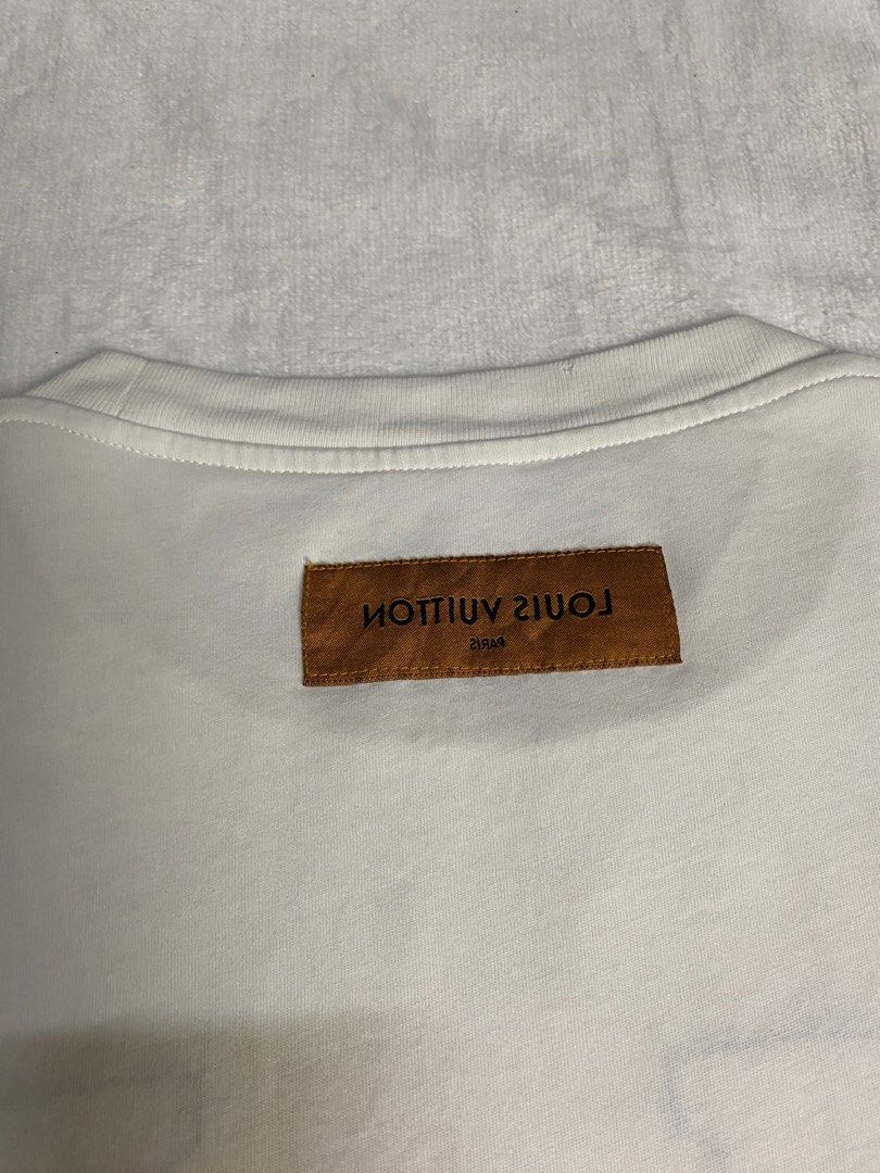 LOUIS VUITTON LV STITCH-PRINT EMBROIDERED T-SHIRT, Luxury, Apparel on ...