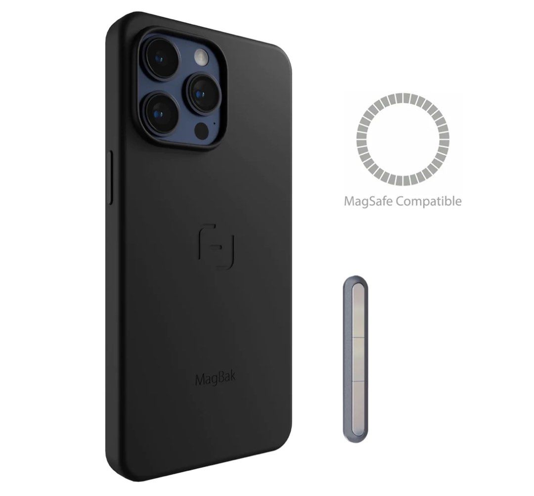 MagBak for iPhone 15 series + MagSticks to Mount Anywhere, Mobile ...