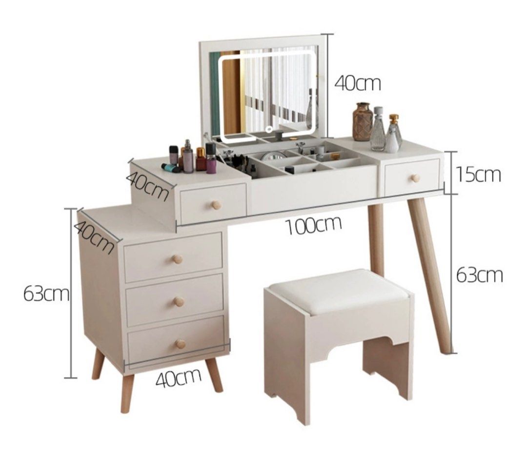 Makeup tablet & study table, Furniture & Home Living, Furniture, Tables ...