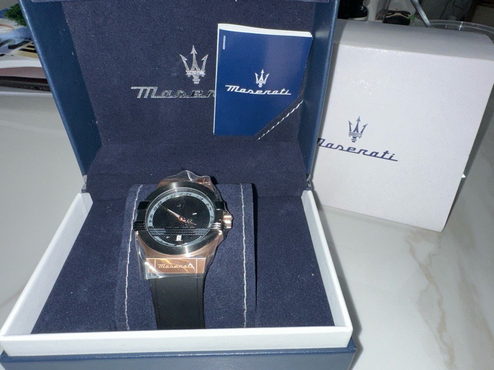 Maserati Watch, Luxury, Watches on Carousell