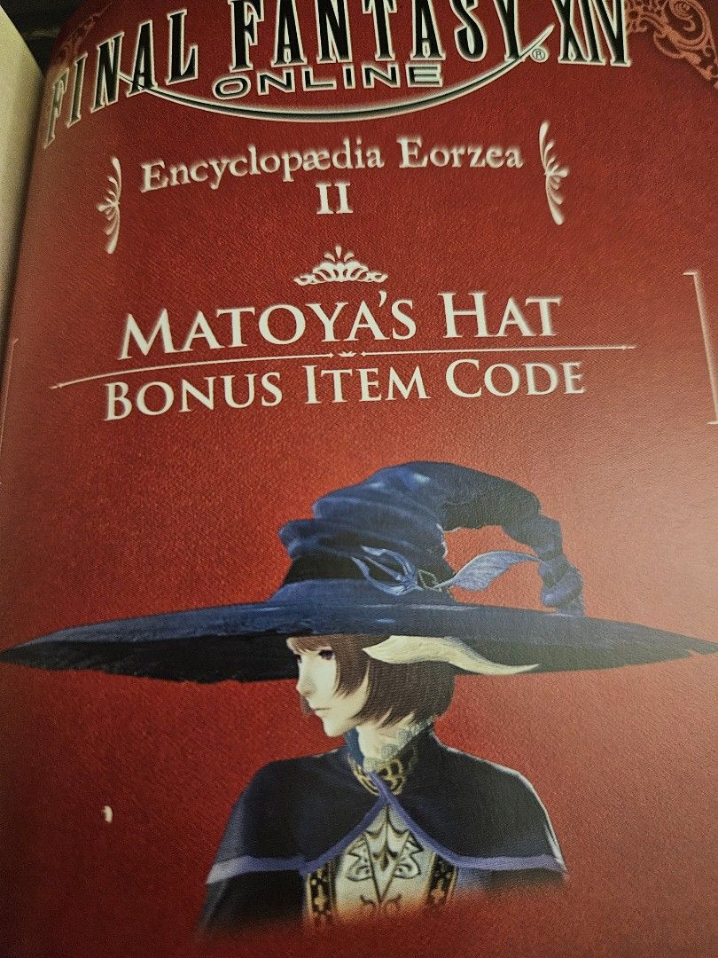 Matoya's Hat FFXIV Code, Video Gaming, Gaming Accessories, In-Game ...