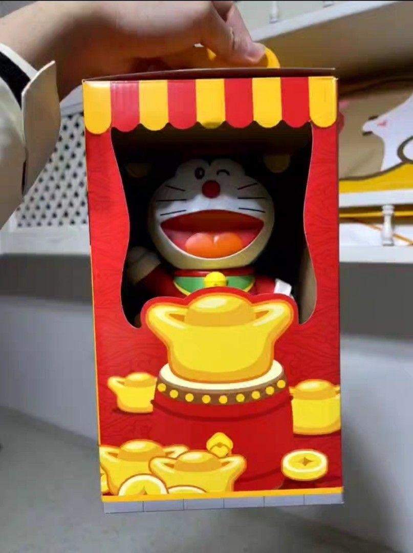 McDonalds Doraemon CNY God of Fortune, Hobbies & Toys, Toys & Games on ...