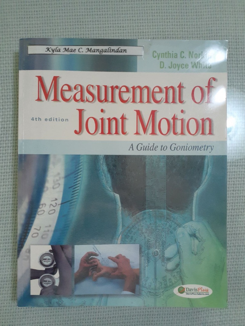 MEASUREMENT OF JOINT MOTION 4TH EDITION, Hobbies & Toys, Books ...