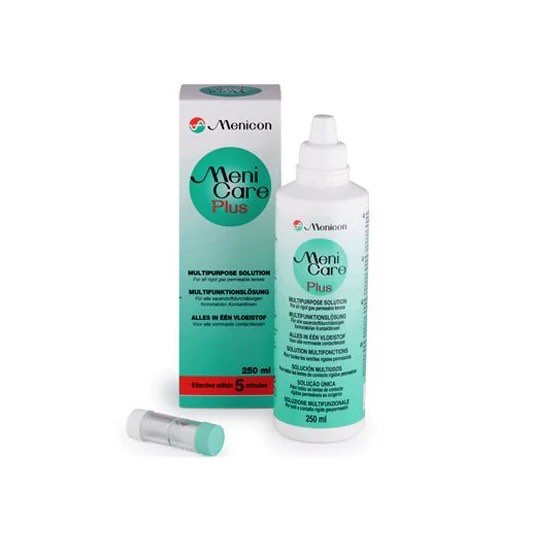 Menicon MeniCare Plus Contact Lens Solution, Beauty & Personal Care ...