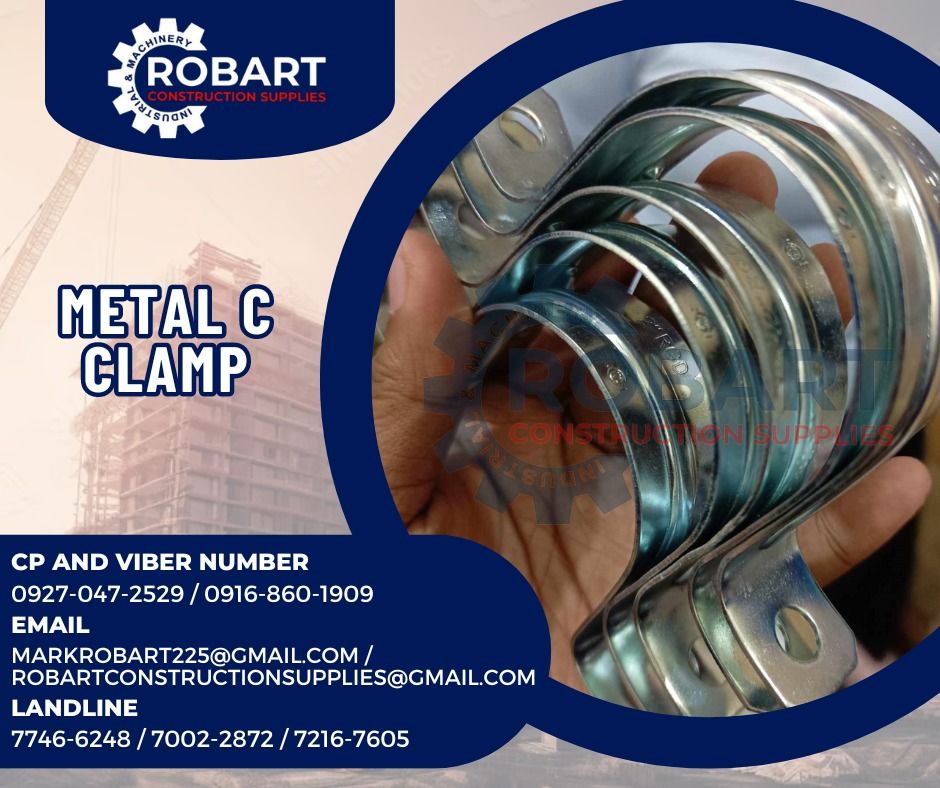 Metal C Clamp, Commercial & Industrial, Construction Tools & Equipment ...