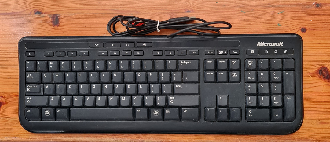 Microsoft Wired Keyboard 600, Computers & Tech, Parts & Accessories ...