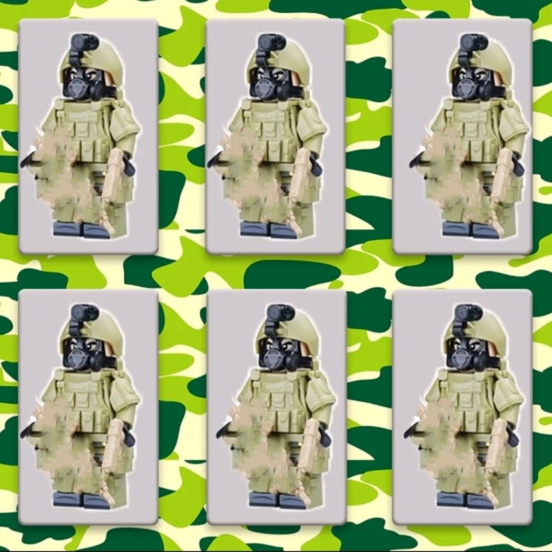 Snow,desert,police,swat Military Lego army (set), Hobbies & Toys, Toys ...