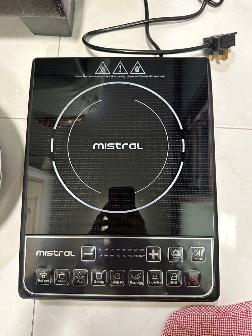 Mistral Induction Cooker, TV & Home Appliances, Kitchen Appliances ...