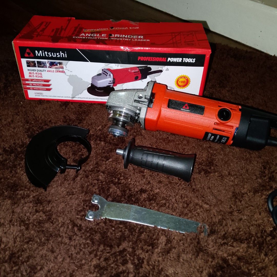 Mitsushi angle grinder, Commercial & Industrial, Construction Tools ...