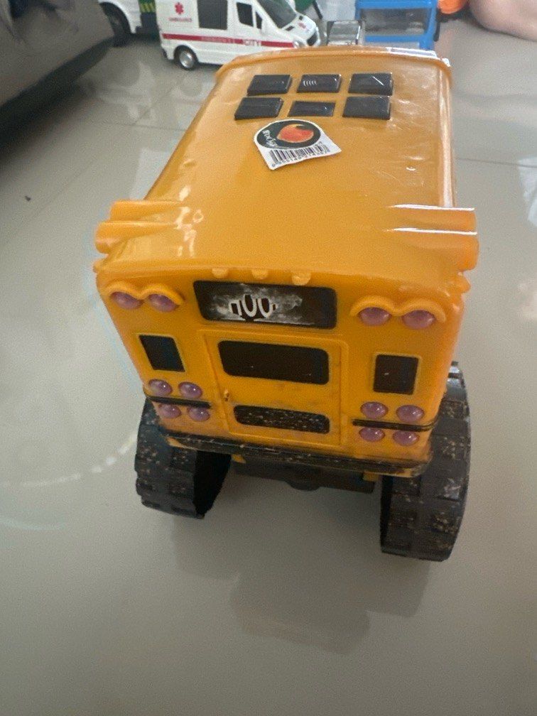 Monster School Bus Toy, Hobbies & Toys, Toys & Games on Carousell