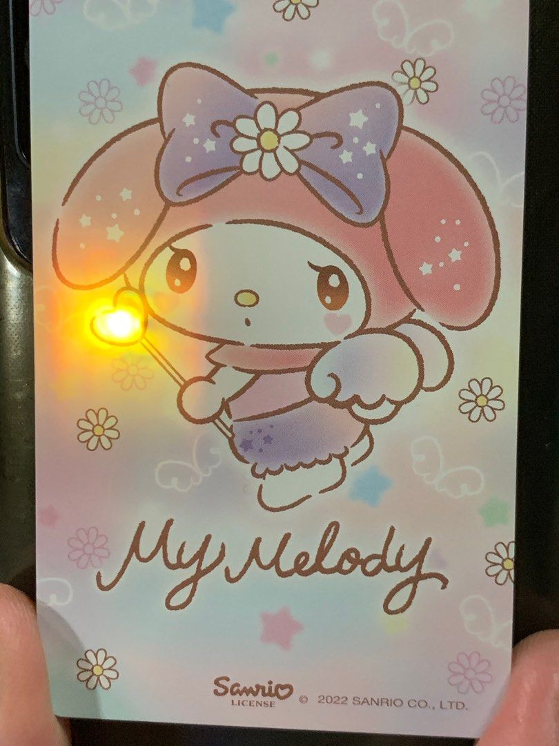 MyMelody LED Sanrio EZ-Link SimplyGo card, Everything Else on Carousell