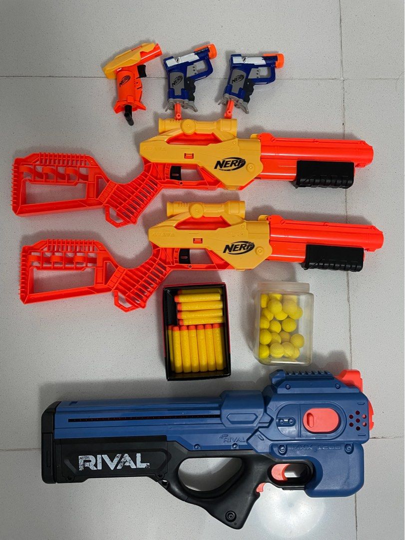 Nerf Bundle, Hobbies & Toys, Toys & Games on Carousell