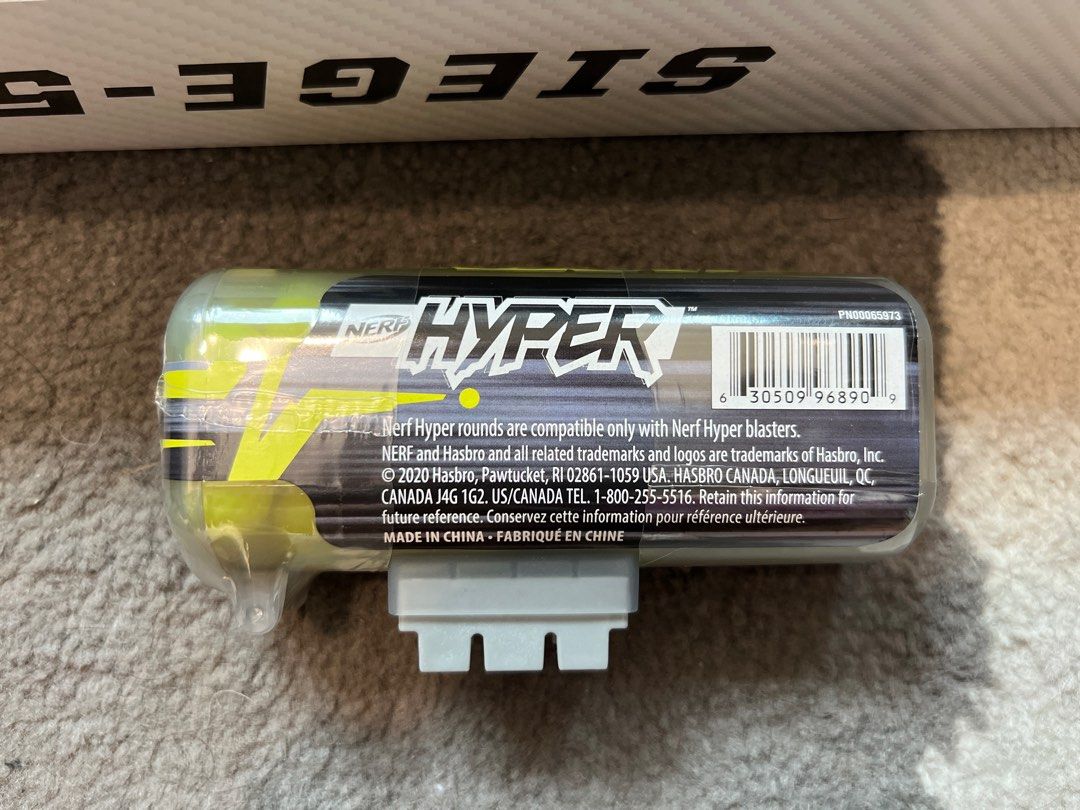 NERF HYPER MACH-100 (FULLY MOTORIZED), Hobbies & Toys, Toys & Games on ...