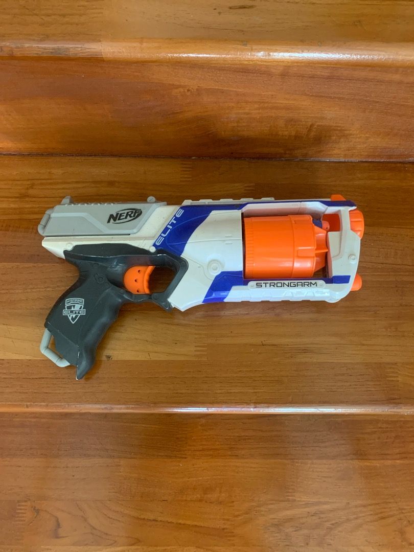 Nerf Strongarm Shotgun 6 bullet barrel, Hobbies & Toys, Toys & Games on ...