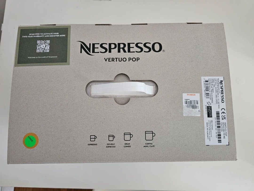 Nespresso Virtuo Pop - Brand New, TV & Home Appliances, Kitchen ...