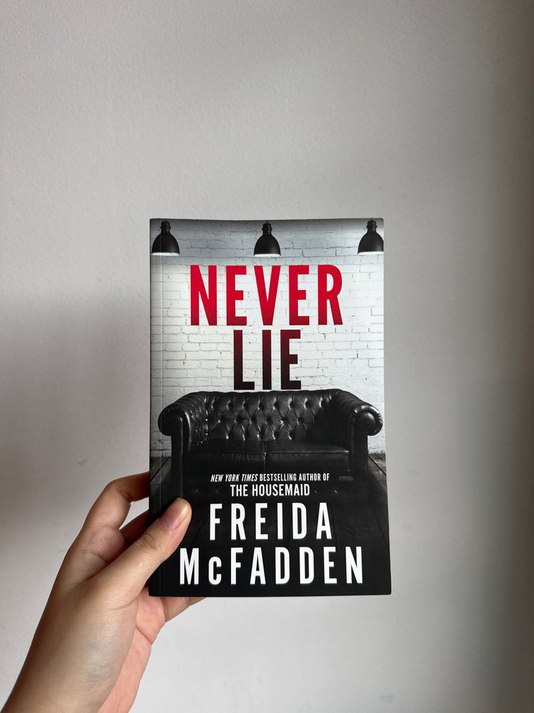 NEVER LIE by Freida McFadden, Hobbies & Toys, Books & Magazines ...