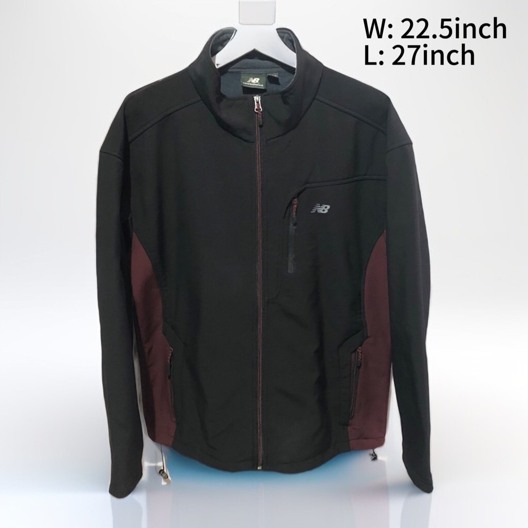 New Balance Black Jacket, Men's Fashion, Coats, Jackets and Outerwear ...