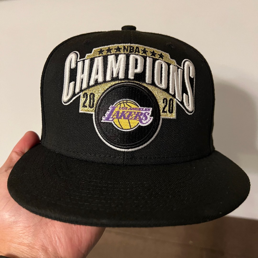 New Era LA Lakers 2020 NBA Championship Cap, Men's Fashion, Watches ...