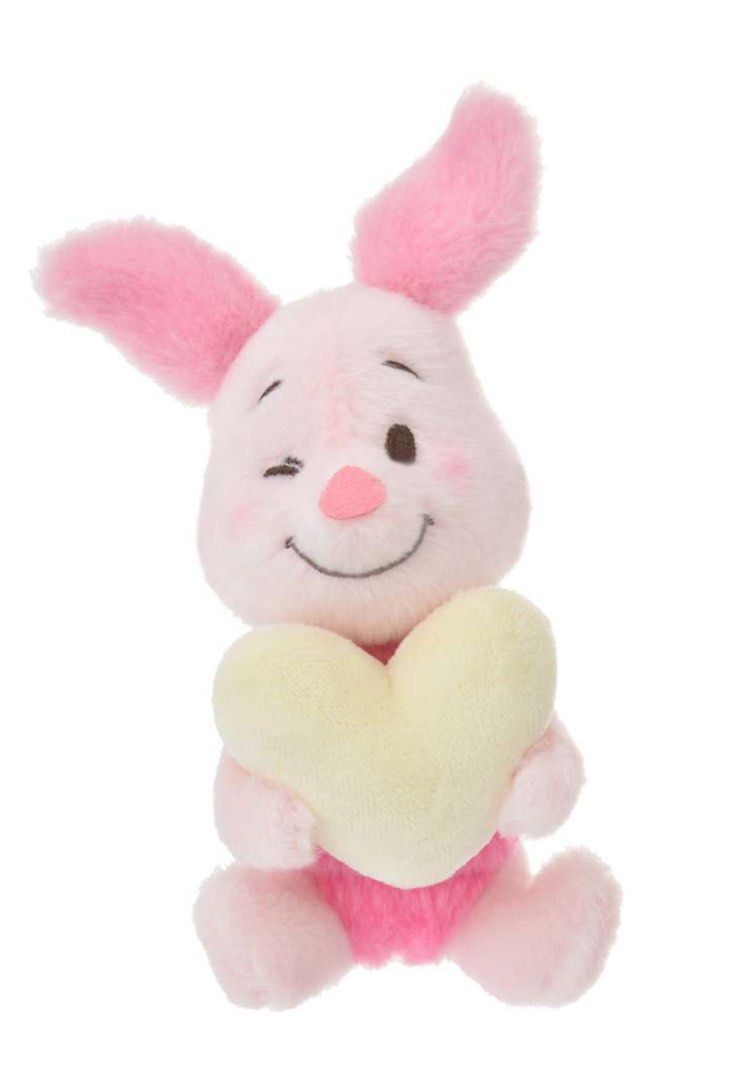 [New] Japan Disney Winnie the Pooh / Stitch / Piglet Plush Key Chain ...