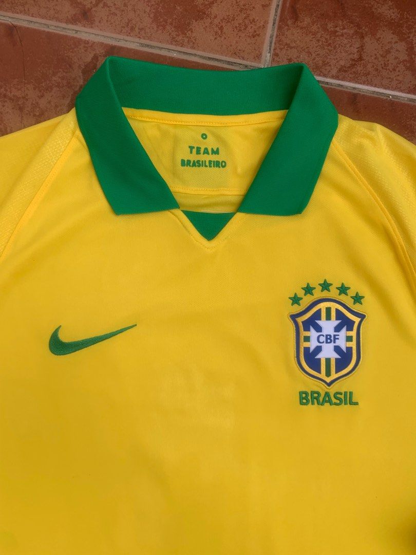 Nike Brazil Home Jersey, Men's Fashion, Tops & Sets, Tshirts & Polo ...