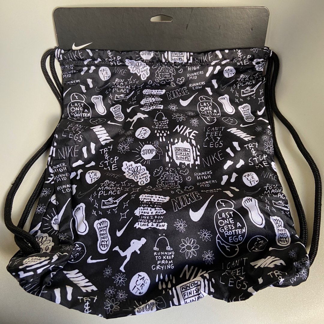 Nike Drawstring Bag, Men's Fashion, Bags, Backpacks on Carousell