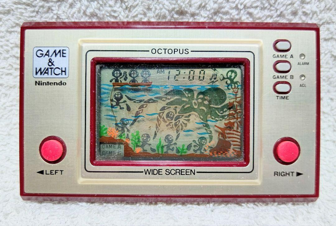 Nintendo Game & Watch Octopus 1981 Retro Game, Video Gaming, Video Game ...