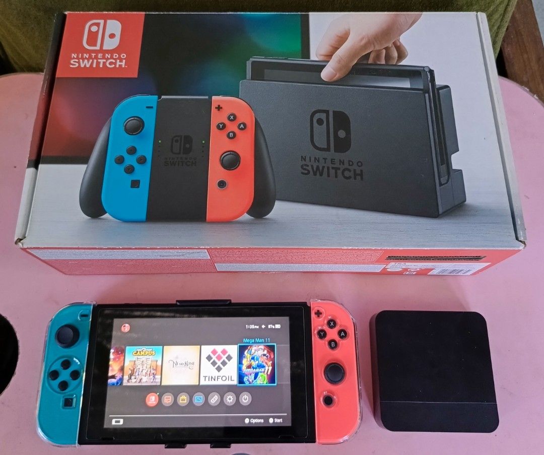 NINTENDO SWITCH V1 UNPATCHED COMPLETE [JAILBREAK], Video Gaming, Video ...