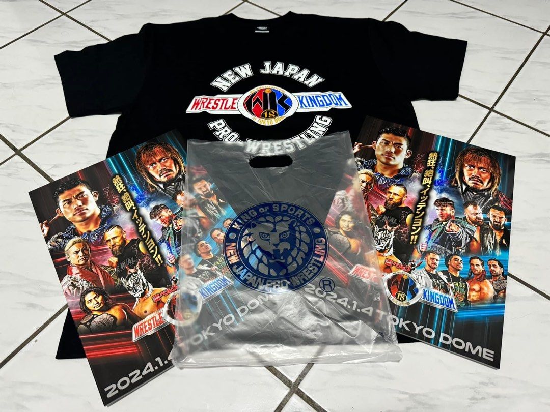 NJPW Wrestle Kingdom Souvenir Program 2024, Hobbies & Toys, Memorabilia ...