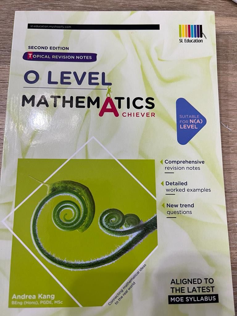 O LEVEL Amath & Emath topical notes, Hobbies & Toys, Books & Magazines ...