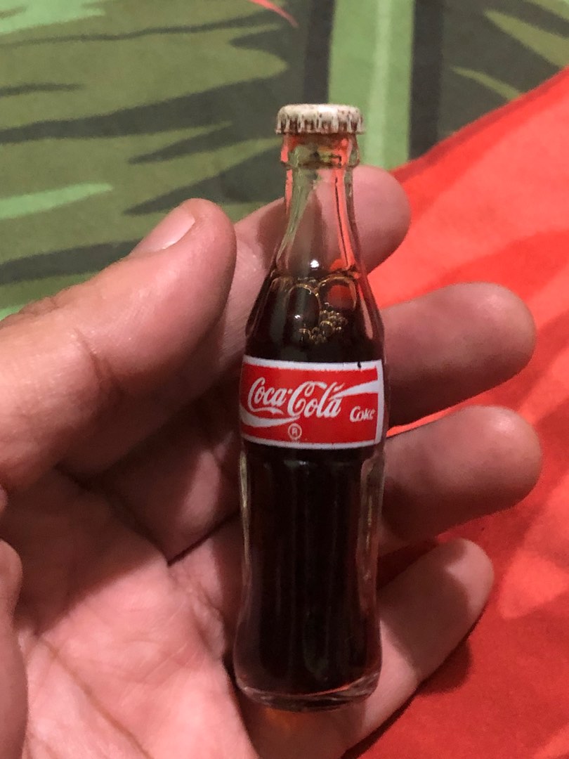 Old miniature coke bottle, Hobbies & Toys, Memorabilia & Collectibles ...