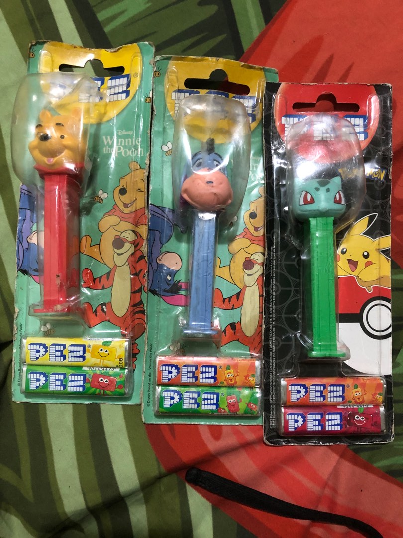 Old stock of sealed PEZ lot set of 3pcs, Hobbies & Toys, Toys & Games ...