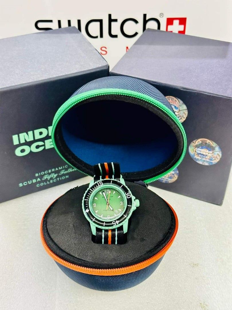 Omega Swatch watch UNISEX, Women's Fashion, Watches & Accessories ...