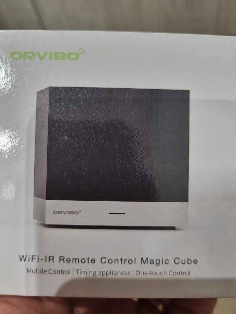 Orbibo WiFi IR Remote Control Magic Cube, TV & Home Appliances, TV ...