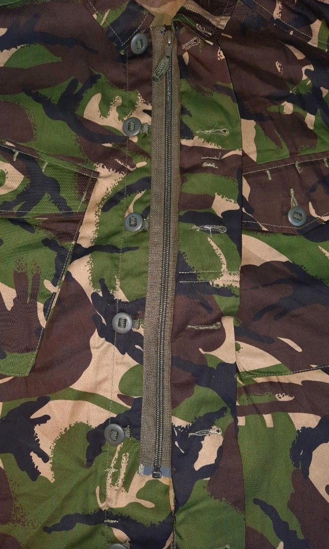 Original British Army,Combat DPM,LIGHTWEIGHT WOODLAND DP JACKET, Men's ...