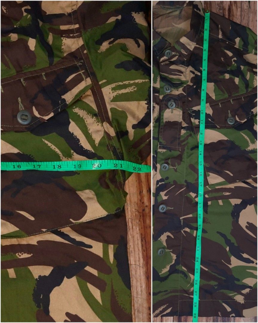 Original British Army,Combat DPM,LIGHTWEIGHT WOODLAND DP JACKET, Men's ...