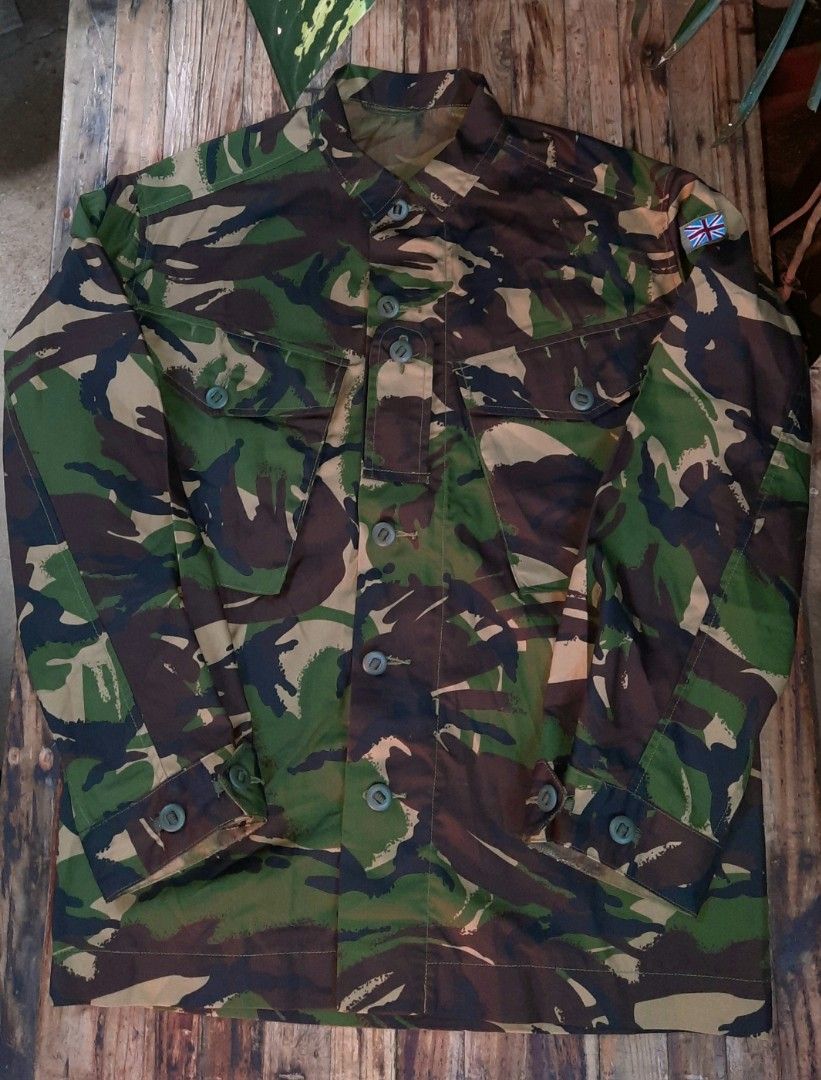 Original British Army,Combat DPM,LIGHTWEIGHT WOODLAND DP JACKET, Men's ...
