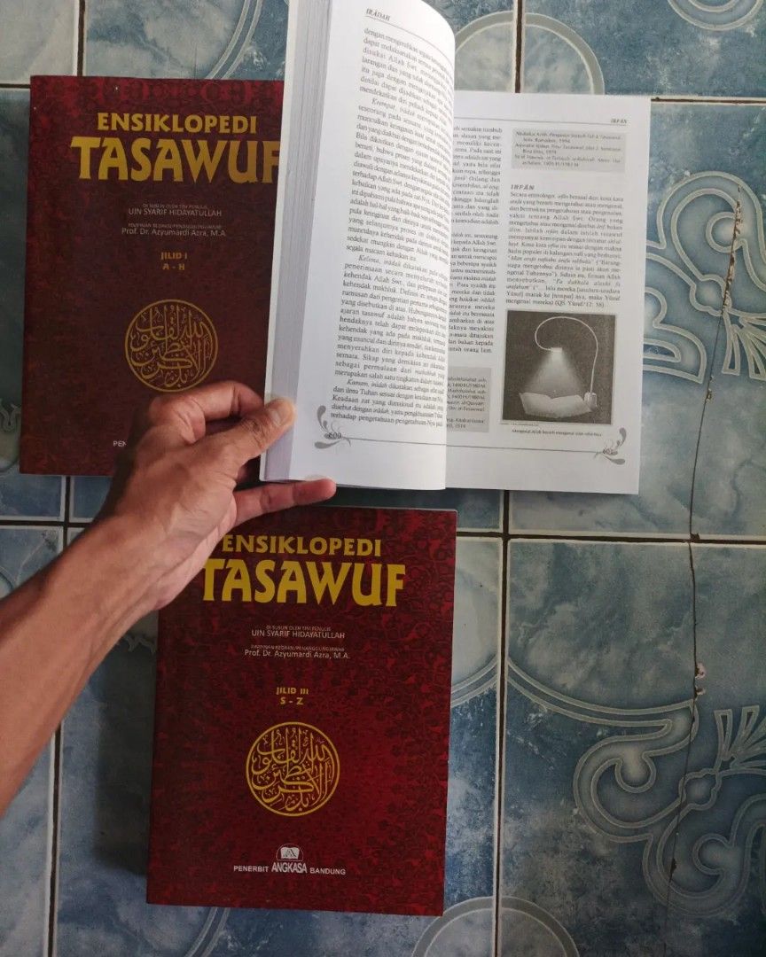 Original Langka Ensiklopedi Ensiklopedia Tasawuf Lengkap Jilid 1 2 3 Azyumardi Azra UIN Syarif ...