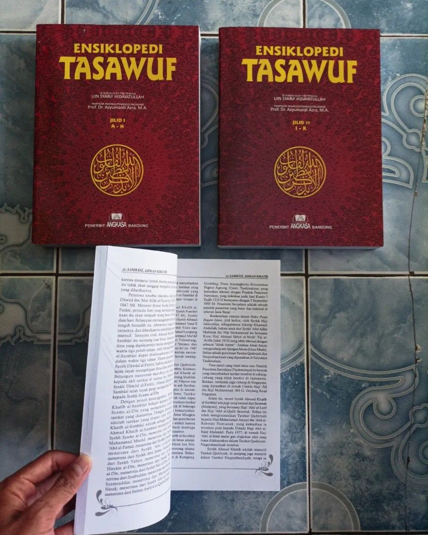 Original Langka Ensiklopedi Ensiklopedia Tasawuf Lengkap Jilid 1 2 3 Azyumardi Azra UIN Syarif ...