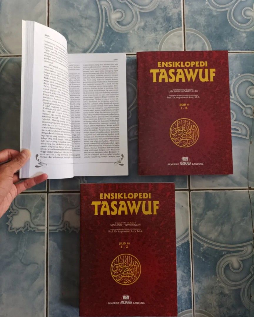 Original Langka Ensiklopedi Ensiklopedia Tasawuf Lengkap Jilid 1 2 3 Azyumardi Azra UIN Syarif ...