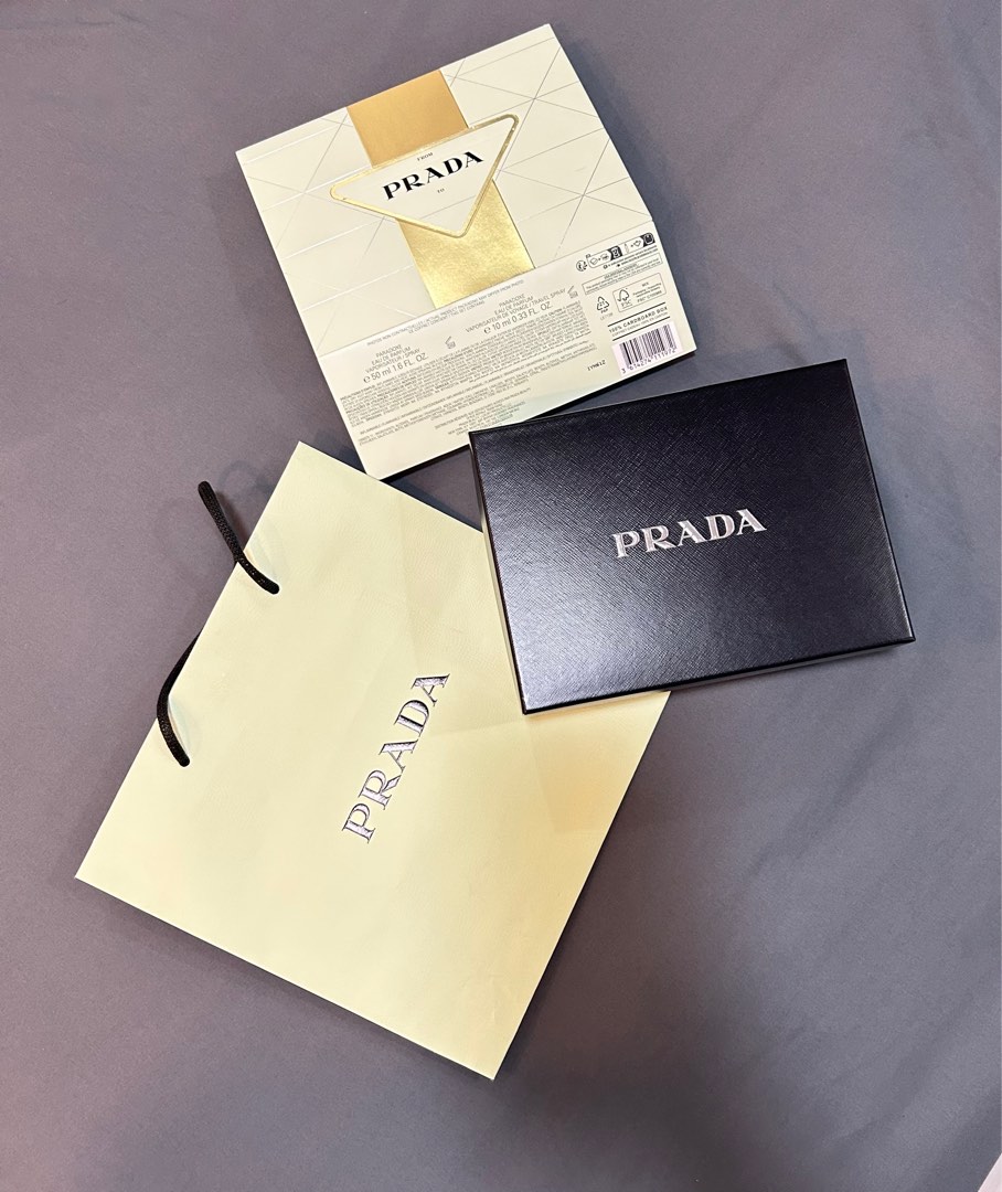 Original Prada Box and Paperbag, Everything Else, Looking For on Carousell