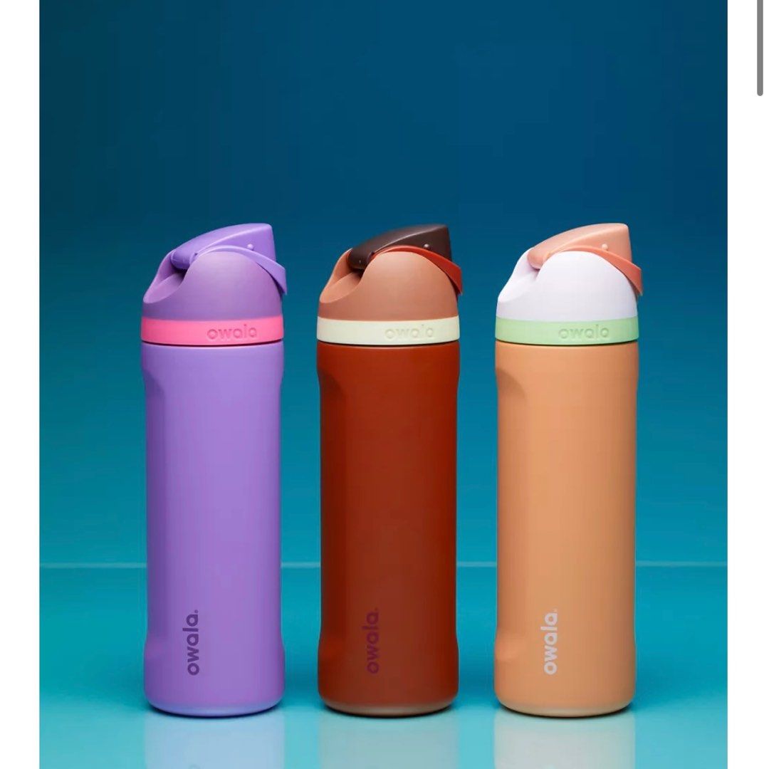 Owala Electric Violet & Neon Punch & Sand Dune [Urban Outfitters ...