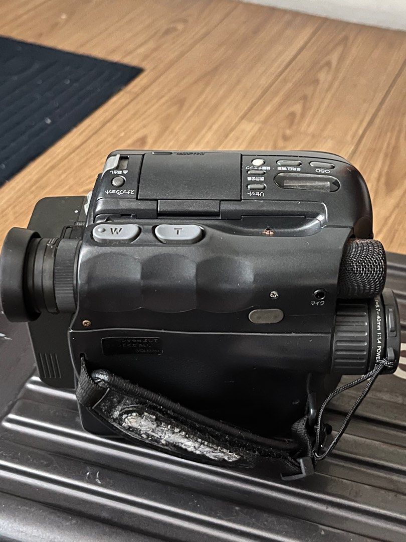 untested Panasonic Single Hand Movie NV-S1 S-VHS-C Movie Camera ...