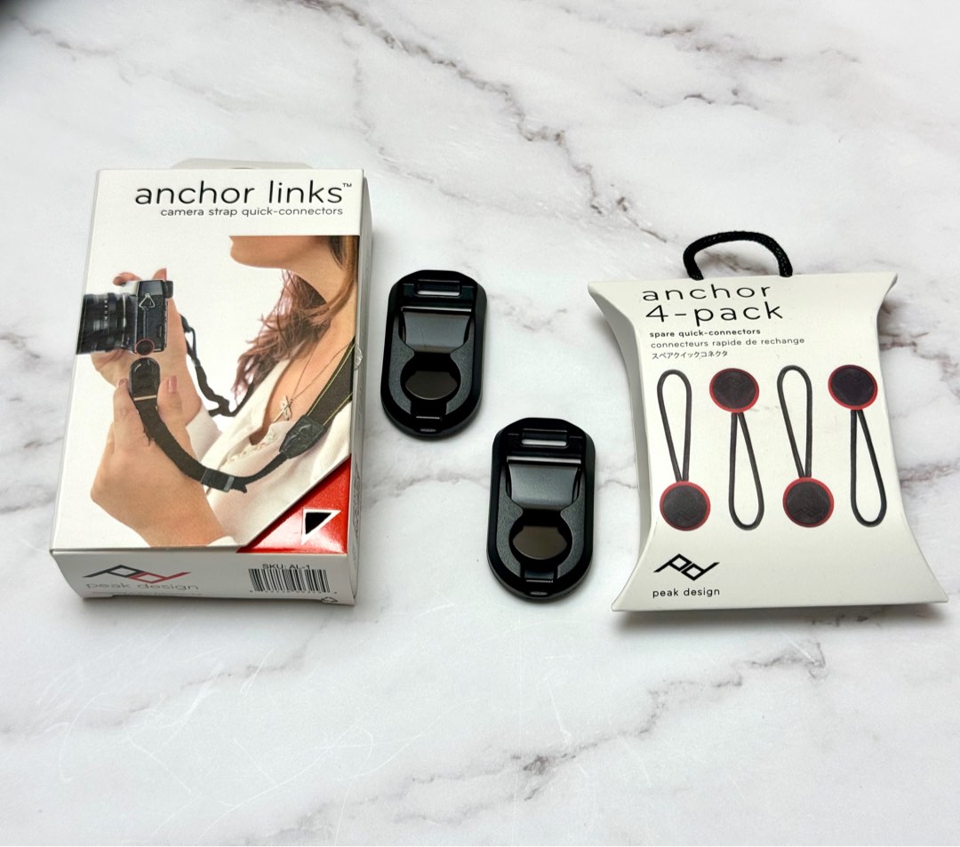 Peak Design Camera Quick Connectors Anchor Links Brand New, Photography ...