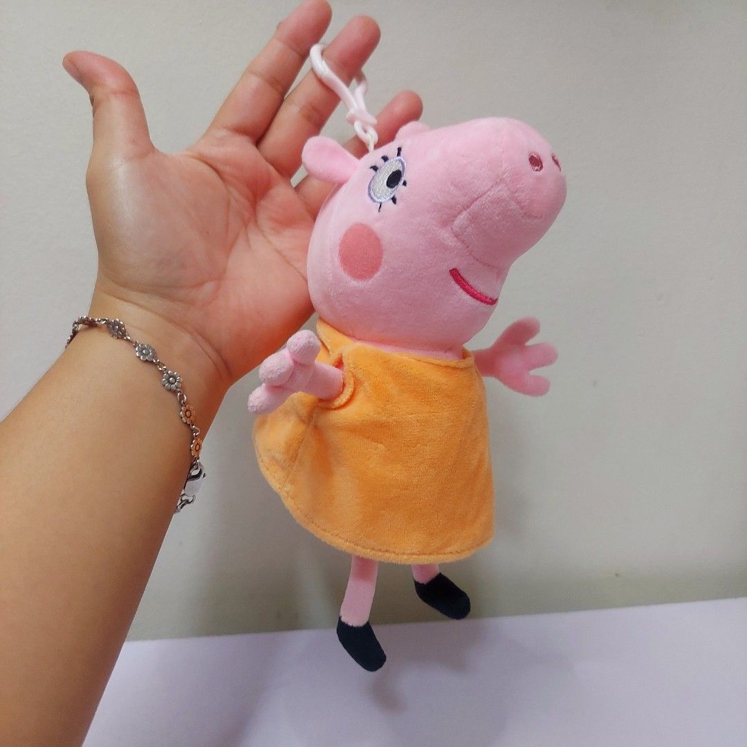 Peppa Pig Bag Charm Plush Toy / Stuff Toy, Hobbies & Toys, Toys & Games ...