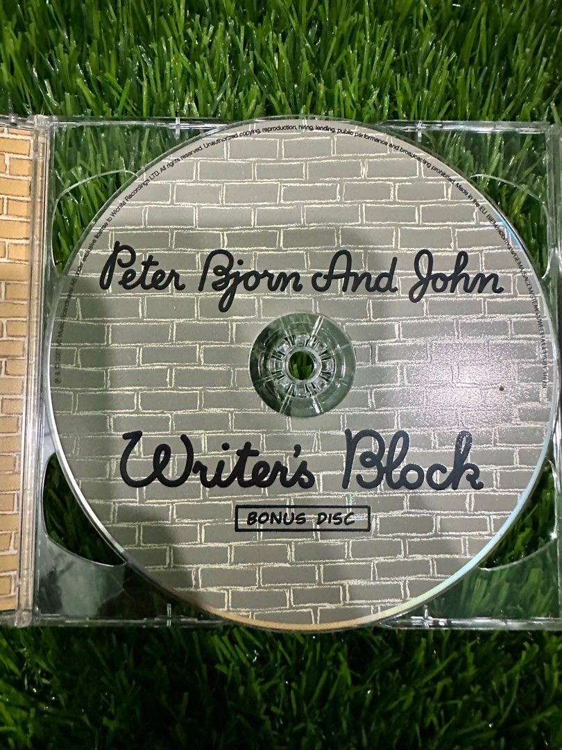Peter Bjorn and John - Writer’s Block CD, Hobbies & Toys, Music & Media ...