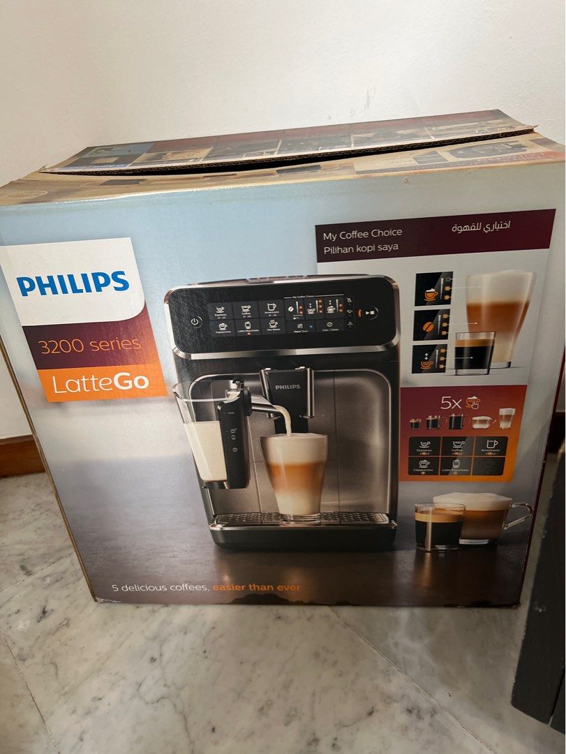 Philips go latte espresso fully automatic machine, TV & Home Appliances ...