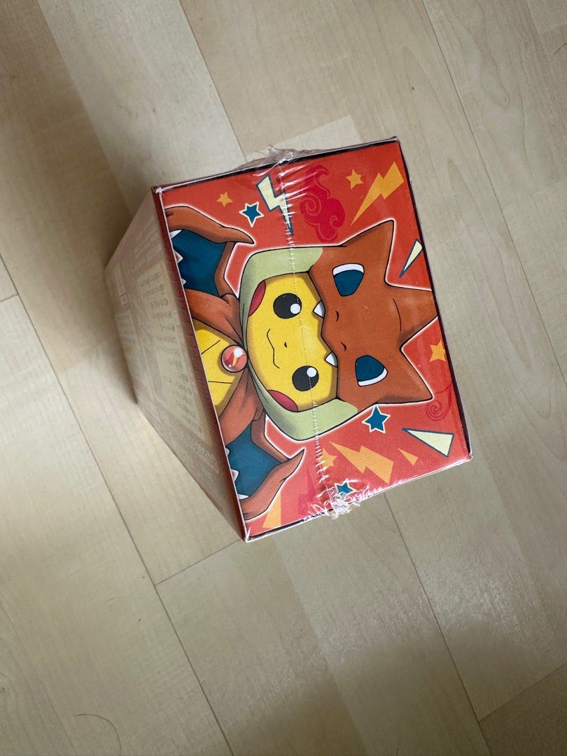 Pikachu Poncho Charizard Box, Hobbies & Toys, Toys & Games on Carousell